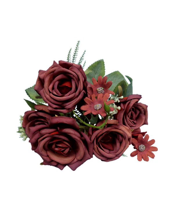 Dry Rose Bush X5 – H30cm (SY05328) – SunEnergy Floral