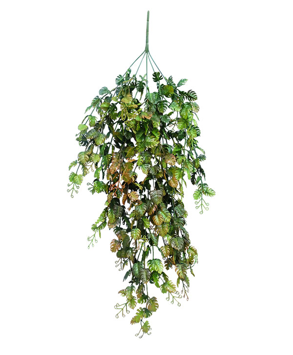 Hanging Mini Split Philo Leaf Bush – L80cm (CS5036) – SunEnergy Floral